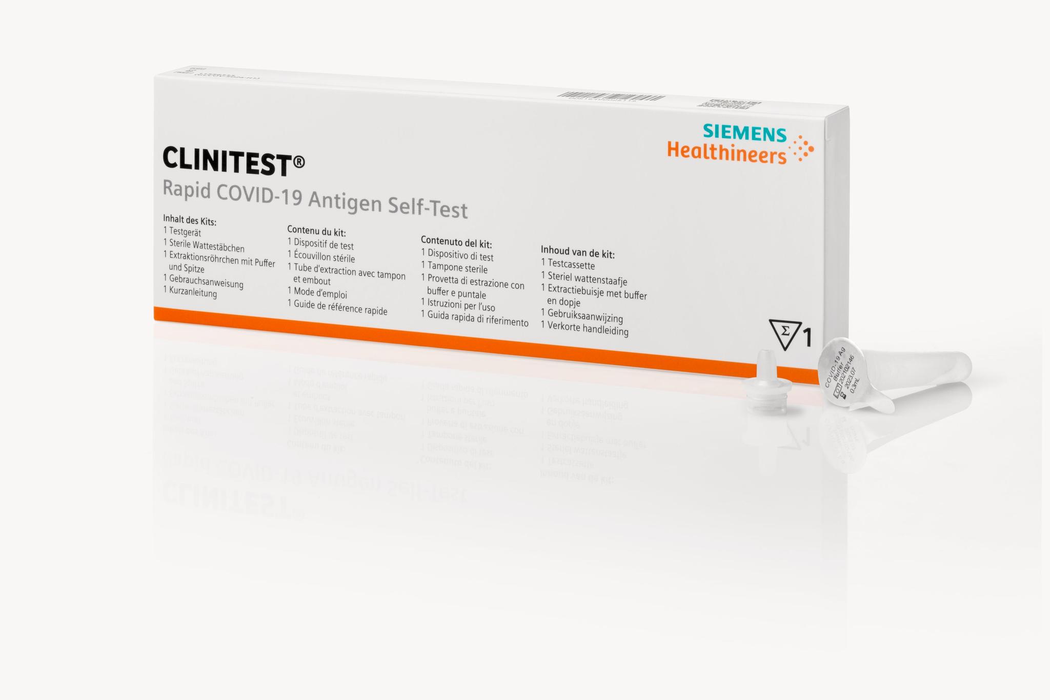 The Siemens Healthineers high-quality CLINITEST Rapid Covid-19 Antigen ...